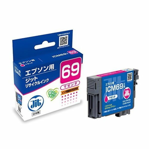 エプソン JIT-E69M リサイクルインク マゼンタ 砂時計（JIT-E69M） : サンワダイレクト - 通販 - Yahoo!ショッピング