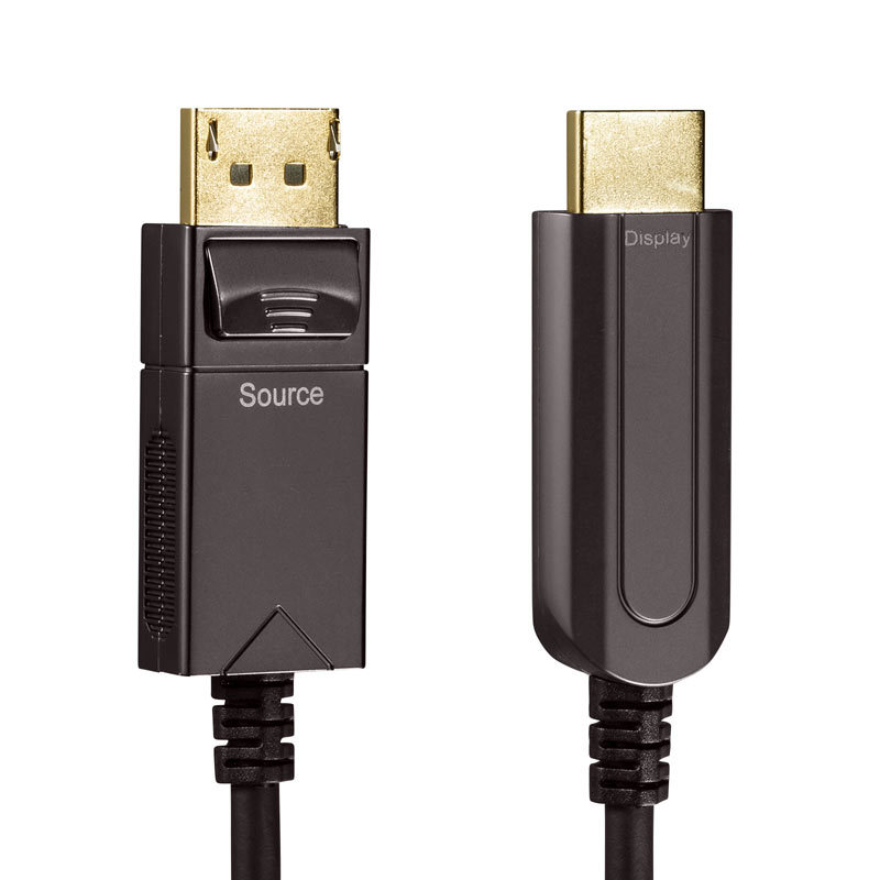 SANWA SUPPLY DisplayPort-HDMI DP 変換 光ファイバーケーブル 30m（KC-DPHDFB300） : サンワ ...