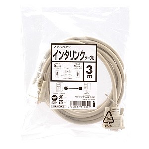 SANWA SUPPLY（サンワサプライ） RS-232Cケーブル エコ D-sub9pinメス-D-sub9pinメス（3m）（KR ...
