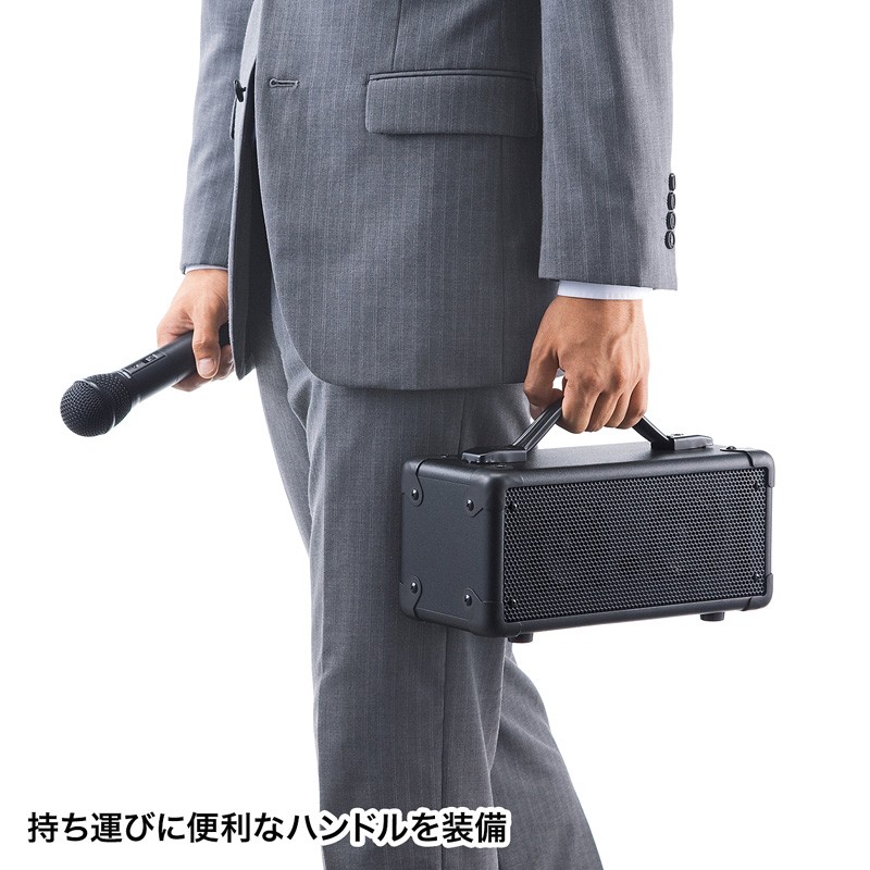 SANWA SUPPLY 拡声器 スピーカーマイク マイク スピーカーセット SANWA SUPPLY 拡声器 スピーカーマイク マイク スピーカーセット