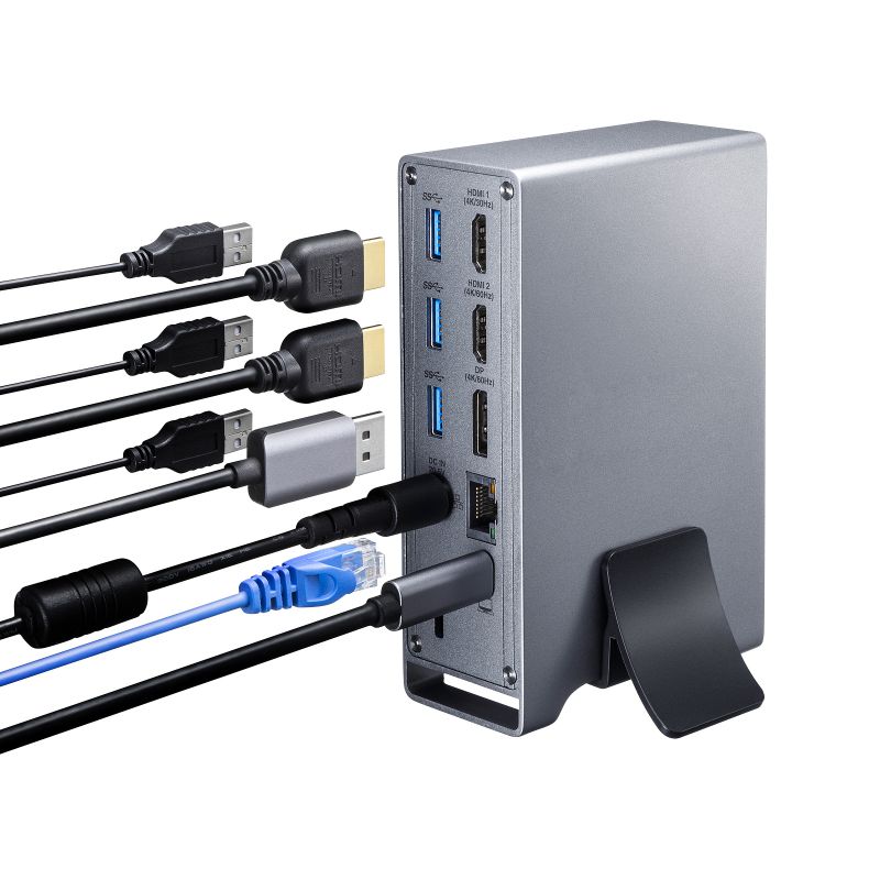 SANWA SUPPLY（サンワサプライ） USB Type-Cドッキングステーション 4K