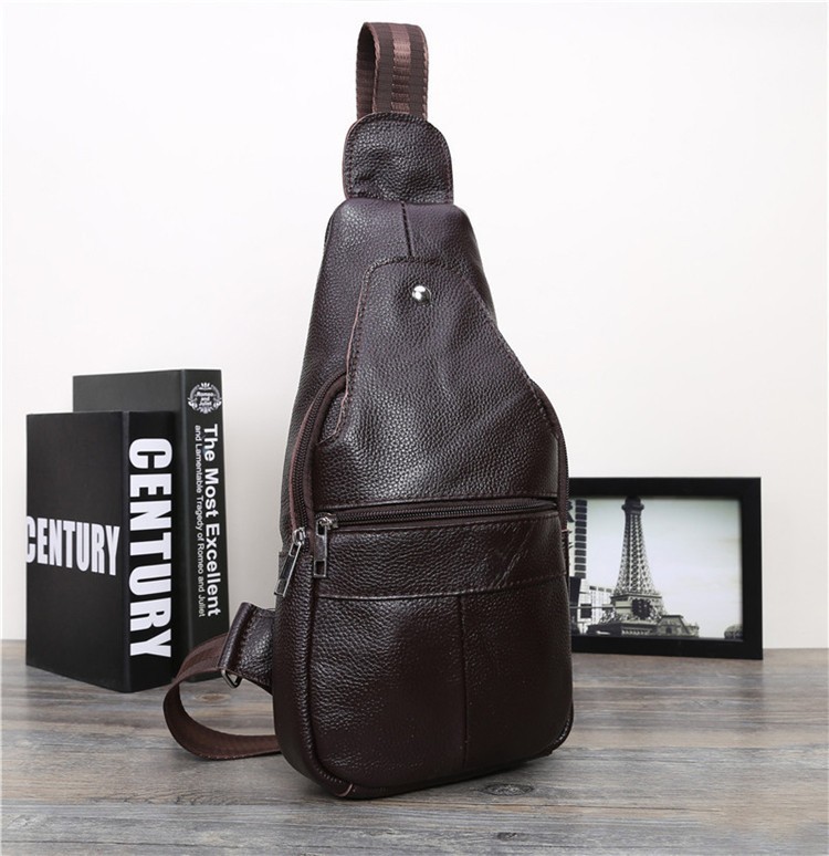 ボディバッグ メンズ 本革 2way 縦型 斜め掛け ショルダーバッグ