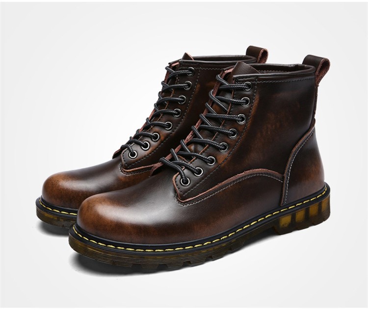 牛革 本革 バイクブーツ メンズ ブーツ ハイカット ミリタリーブーツ