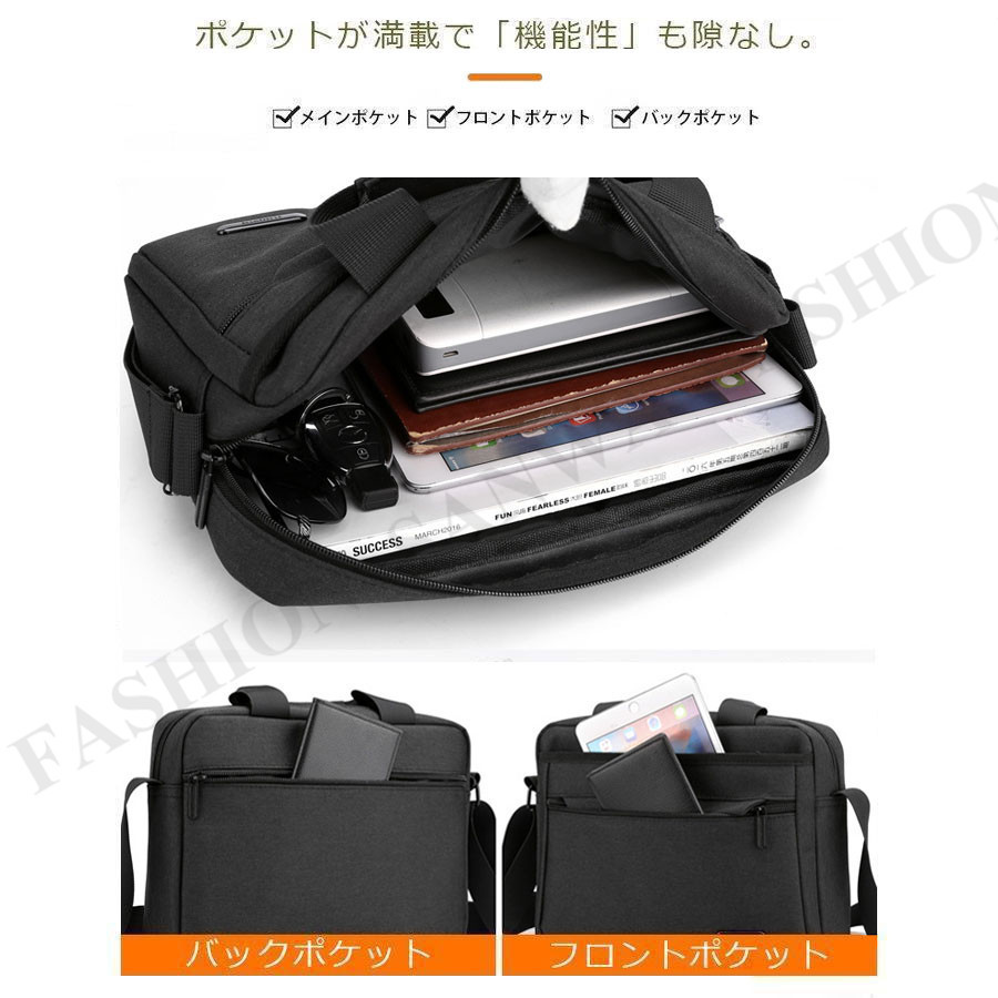 ビジネスバッグ メンズ 40代 トート 2way ショルダーバッグ ナイロン 斜めがけバッグ 軽い 大容量 男性 カバン 通勤バッグ 軽量 ...
