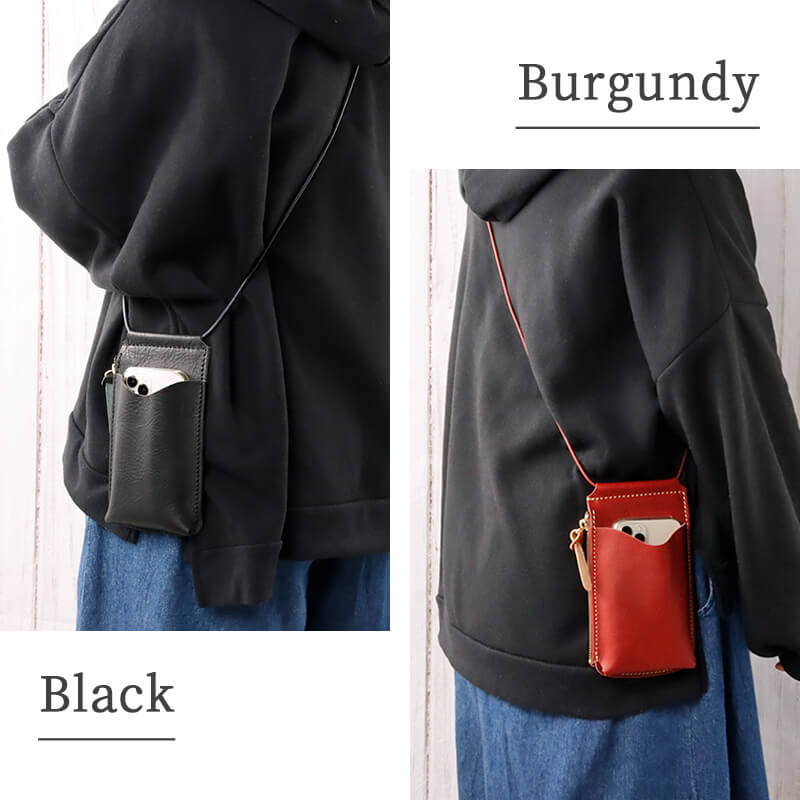 Cham 送料無料 cham アンクル スマホポーチ スマホショルダー 財布 レディース ショルダーバッグ 斜めがけ ギフト プレゼント 贈り物 女性 クリスマス : 札幌革職人館 - 通販 ...