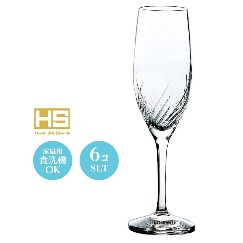 フルートシャンパングラス カットグラス セット トラフ 東洋佐々木 6個セット 30G54HS-E101 : Sara-lia - 通販 - Yahoo!ショッピング