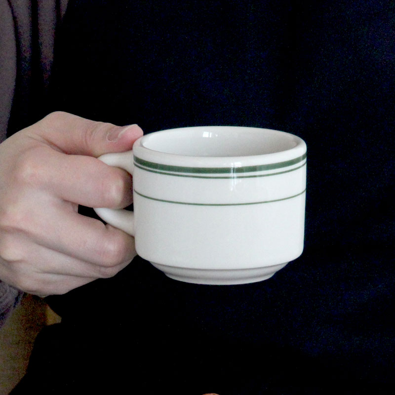 スタックマグカップ 積重ね対応 Tuxton Greeenbay Stackable Cup タクストン グリーンベイ QX-16465 : Sara-lia - 通販 - Yahoo!ショッピング