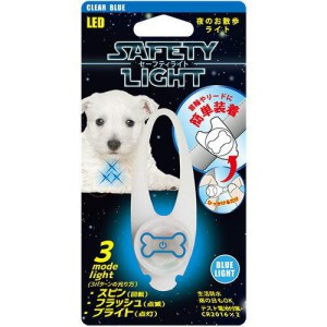 プラッツ PLATZ セーフティライト クリアブルー (1個) お散歩用ひかる首輪 : SCB - 通販 - Yahoo!ショッピング