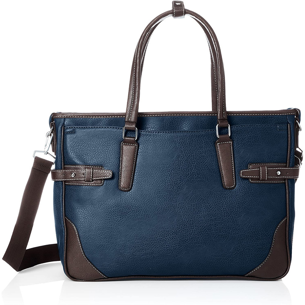 ビジネス バッグ トートバッグ A4サイズ ブリーフ ケース バイカラー カジュアル 6050 通勤 仕事 リクルート 面接 就活 : シエルタプラス - 通販 - Yahoo!ショッピング