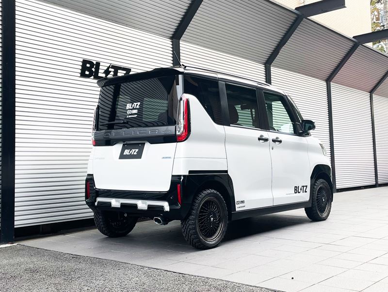 BLITZ NUR-SPECカスタムエディション B38A BR06 ターボ 4WD デリカミニ 三菱自動車/マフラー 63586 ...