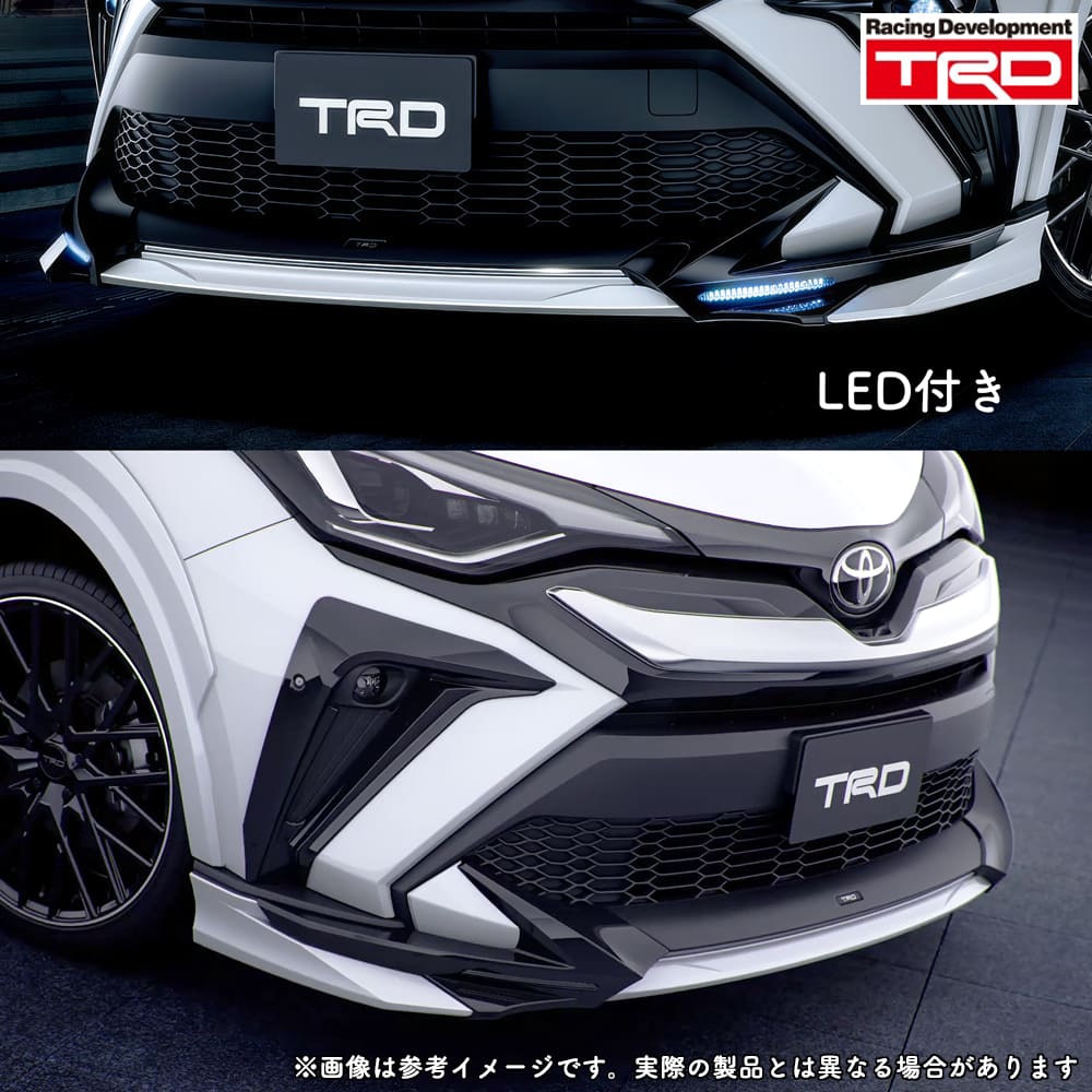 TRD TRD Street Monster フロントスポイラー (未塗装:LED付き) C-HR NGX#0 ZYX11 / MS341 ...
