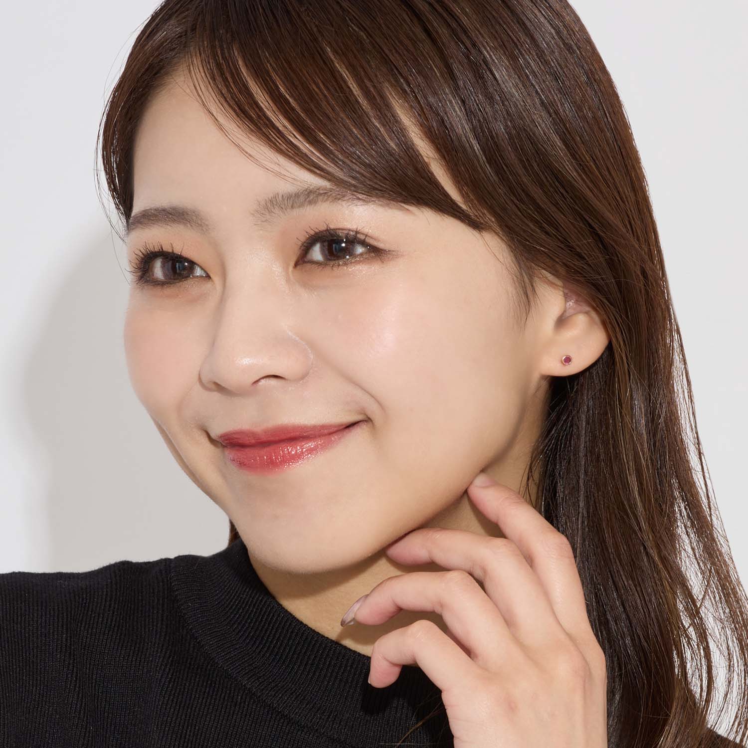 Sears（シアーズ） ピアス レディース K10 天然石 スタッドピアス 一粒 フクリン 10金 誕生日 プレゼント ゴールド ギフト ジュエリー : シアーズ公式ストア - 通販 ...