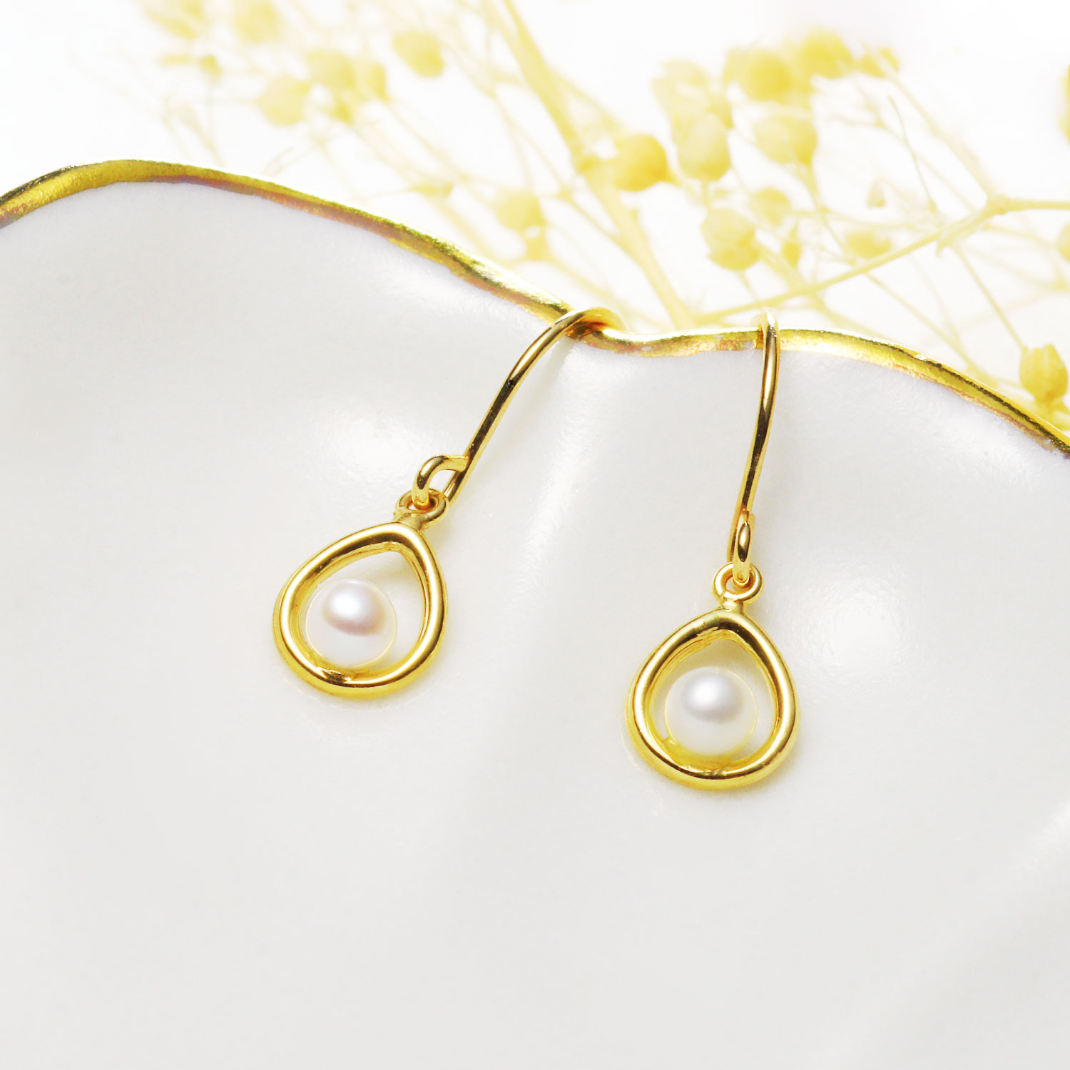 Sears ピアス 10金 フックピアス K10 淡水パール しずく 誕生日 プレゼント ゴールド ギフト ジュエリー シアーズ : シアーズ公式ストア - 通販 - Yahoo!ショッピング