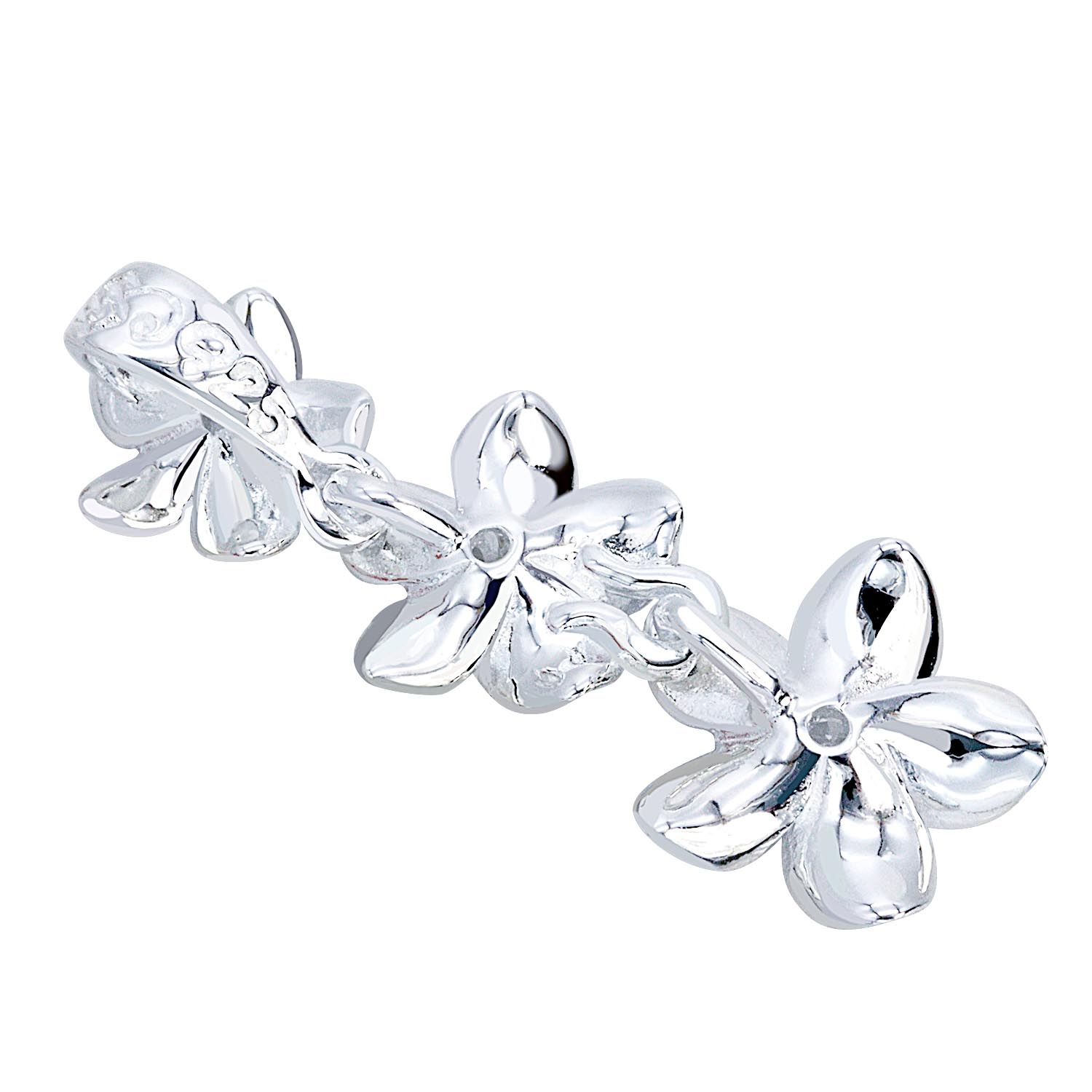 Sears ペンダントトップ シルバー925 ネックレス トップ ハワイアンジュエリー 3連プルメリア メンズ レディース ユニセックス アクセサリー シアーズ : シアーズ公式ストア ...