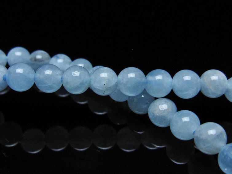 アクアマリン ブレスレット 5mm [t35-20776]