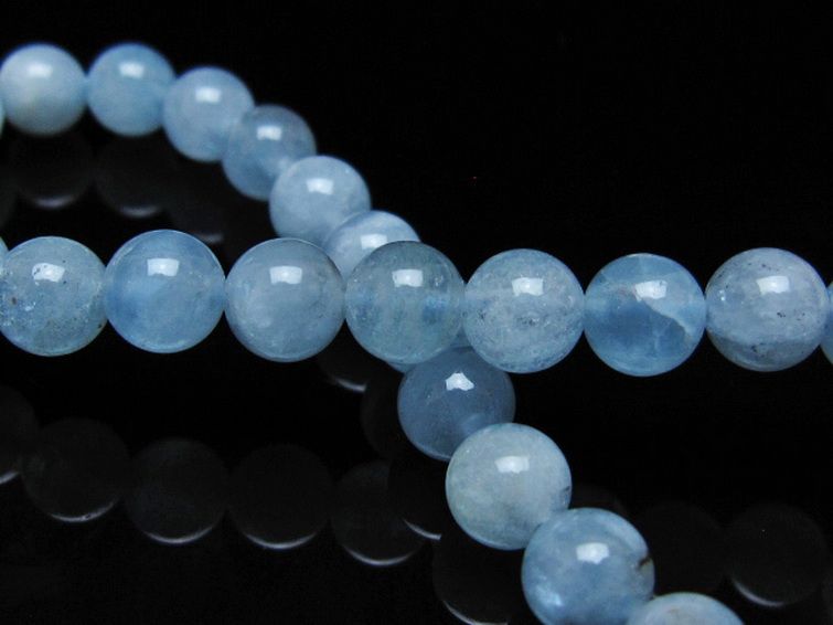 アクアマリン ブレスレット 6mm [t35-20784]