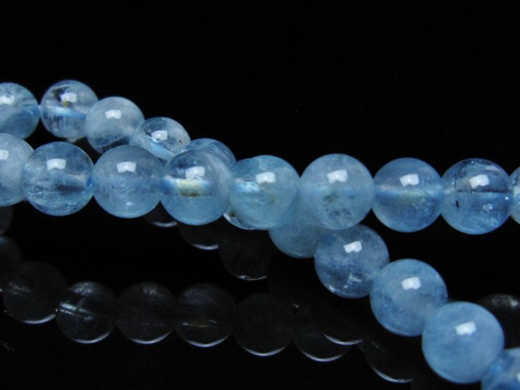 アクアマリン ブレスレット 6mm [t35-20825]