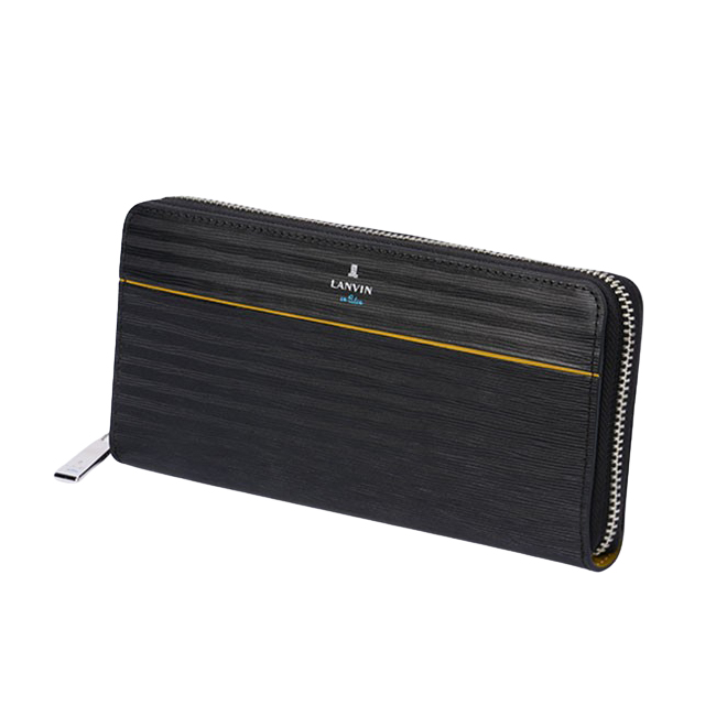 LANVIN en Bleu 最大42% 3/13限定 ランバンオンブルー ランバン 財布 長財布 本革 大容量 メンズ ロージュ ...