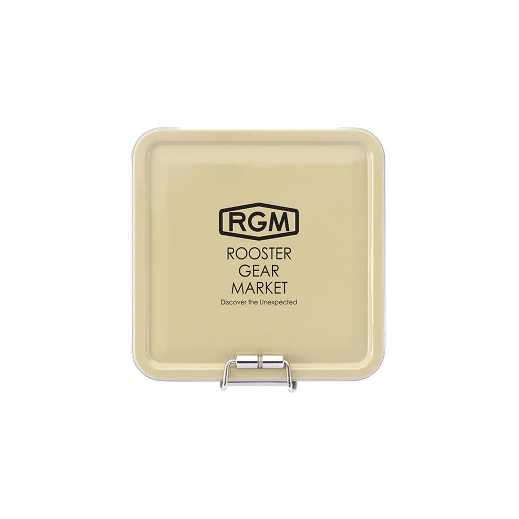 JACKALL（ジャッカル） RGM(ルースター ギア マーケット) TIN CASE SQUARE 小物収納ケース 釣りキャンプ 釣り小物 ...