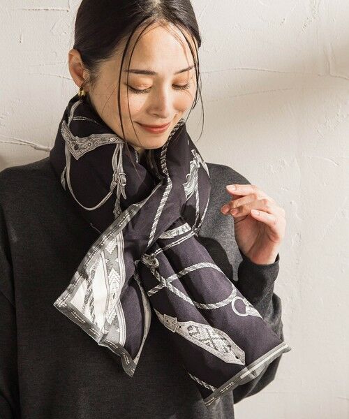 LAUTREAMONT（ロートレアモン） 【manipuri】シルクダウンストール