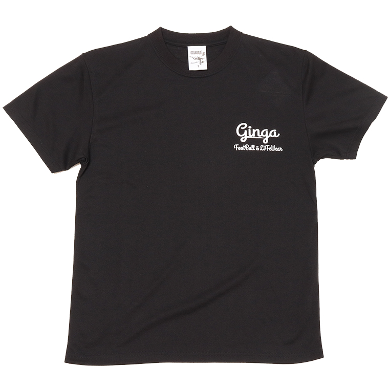 GINGA ジンガ GG107181 DRYCOTTON Tシャツ 半袖 BLACK Sサイズ コットン100％ : ginga-gg107181 : SELECT SPORTS ...