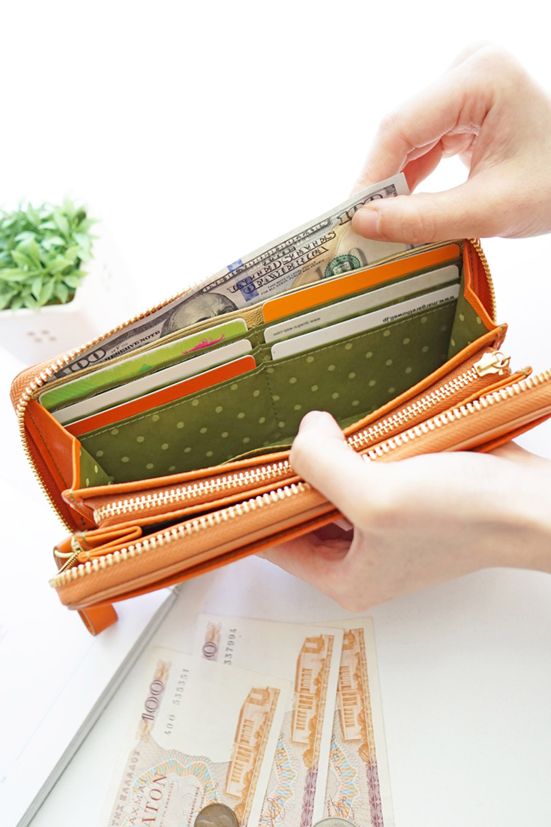 FRAMeWORK 【最大p26％ 3年保証＋プレゼント付】 FRAME WORK フレームワーク ソナ 小銭入れ付き長財布（ラウンドファスナー式） 0044713 : こだわりのブランド ...