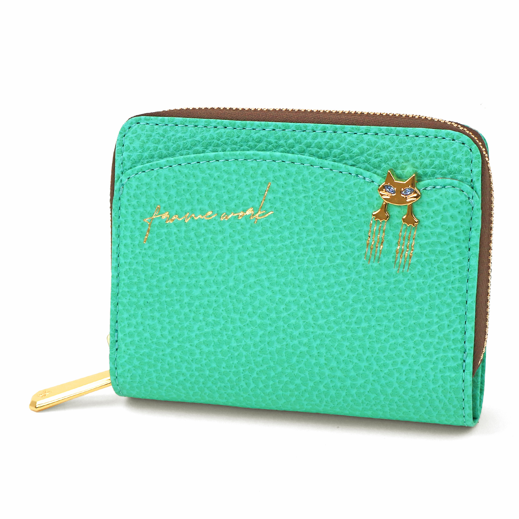 FRAMeWORK 【最大p35％ 3年保証＋プレゼント付】 FRAME WORK フレームワーク キトン 小銭入れ付き二つ折り財布 0045001 : こだわりのブランド Sentire ...