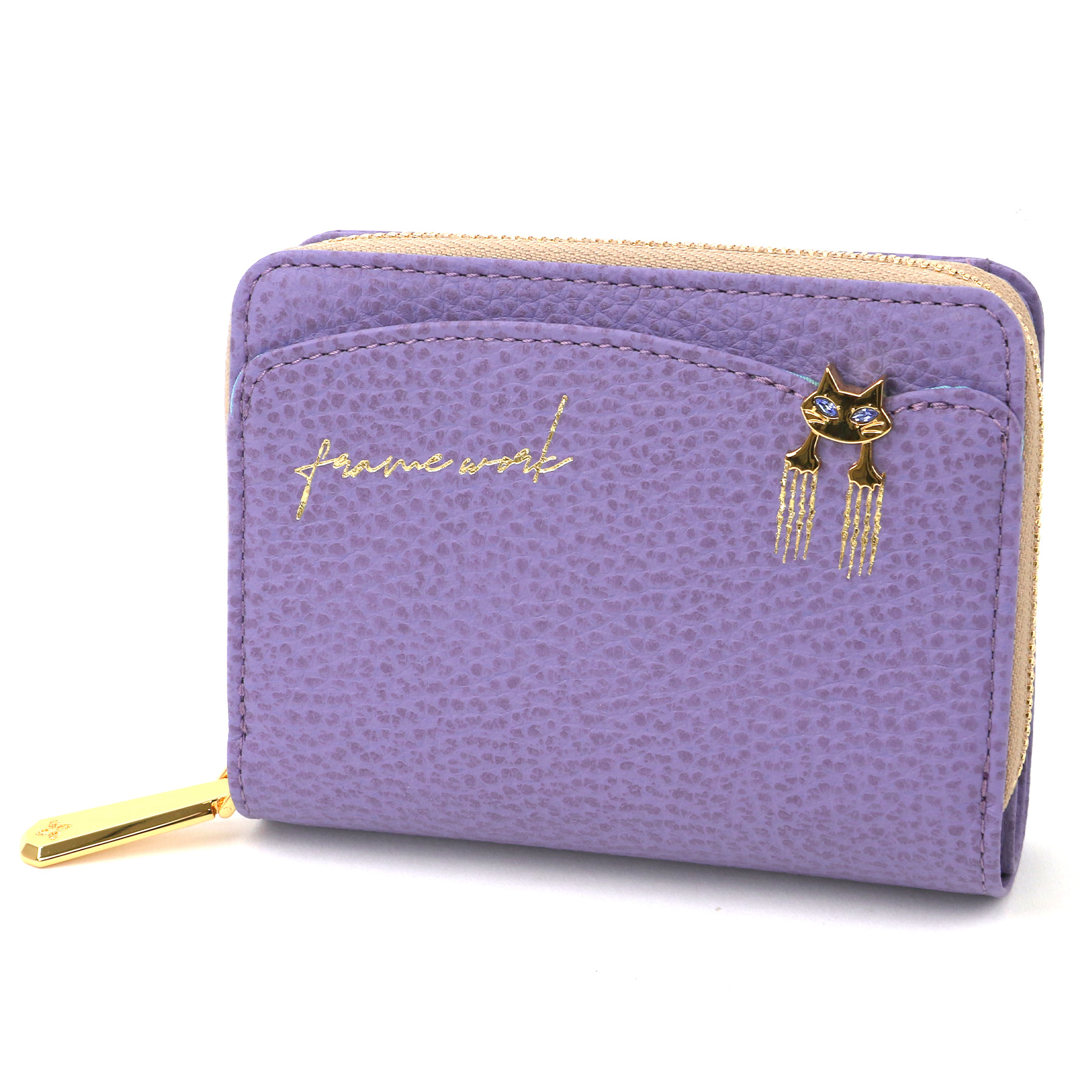 FRAMeWORK 【最大p35％ 3年保証＋プレゼント付】 FRAME WORK フレームワーク キトン 小銭入れ付き二つ折り財布 0045001 : こだわりのブランド Sentire ...