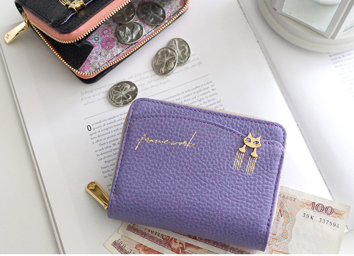 FRAMeWORK 【最大p35％ 3年保証＋プレゼント付】 FRAME WORK フレームワーク キトン 小銭入れ付き二つ折り財布 0045001 : こだわりのブランド Sentire ...