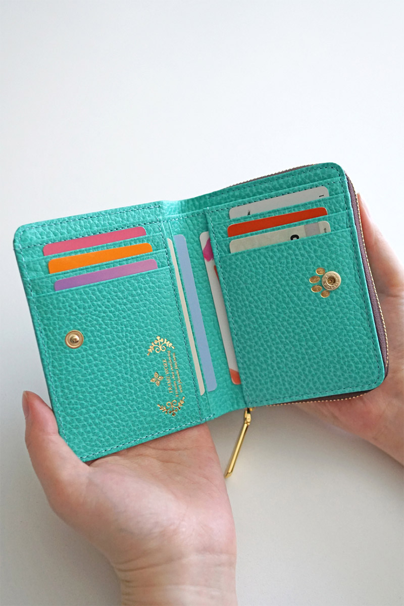 FRAMeWORK 【最大p35％ 3年保証＋プレゼント付】 FRAME WORK フレームワーク キトン 小銭入れ付き二つ折り財布 0045001 : こだわりのブランド Sentire ...