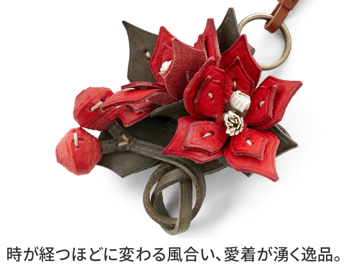 genten 【ケアセット＋安心の3年保証付】 ゲンテン エヴァーチャーム ポインセチア 43904 : こだわりのブランド Sentire ...