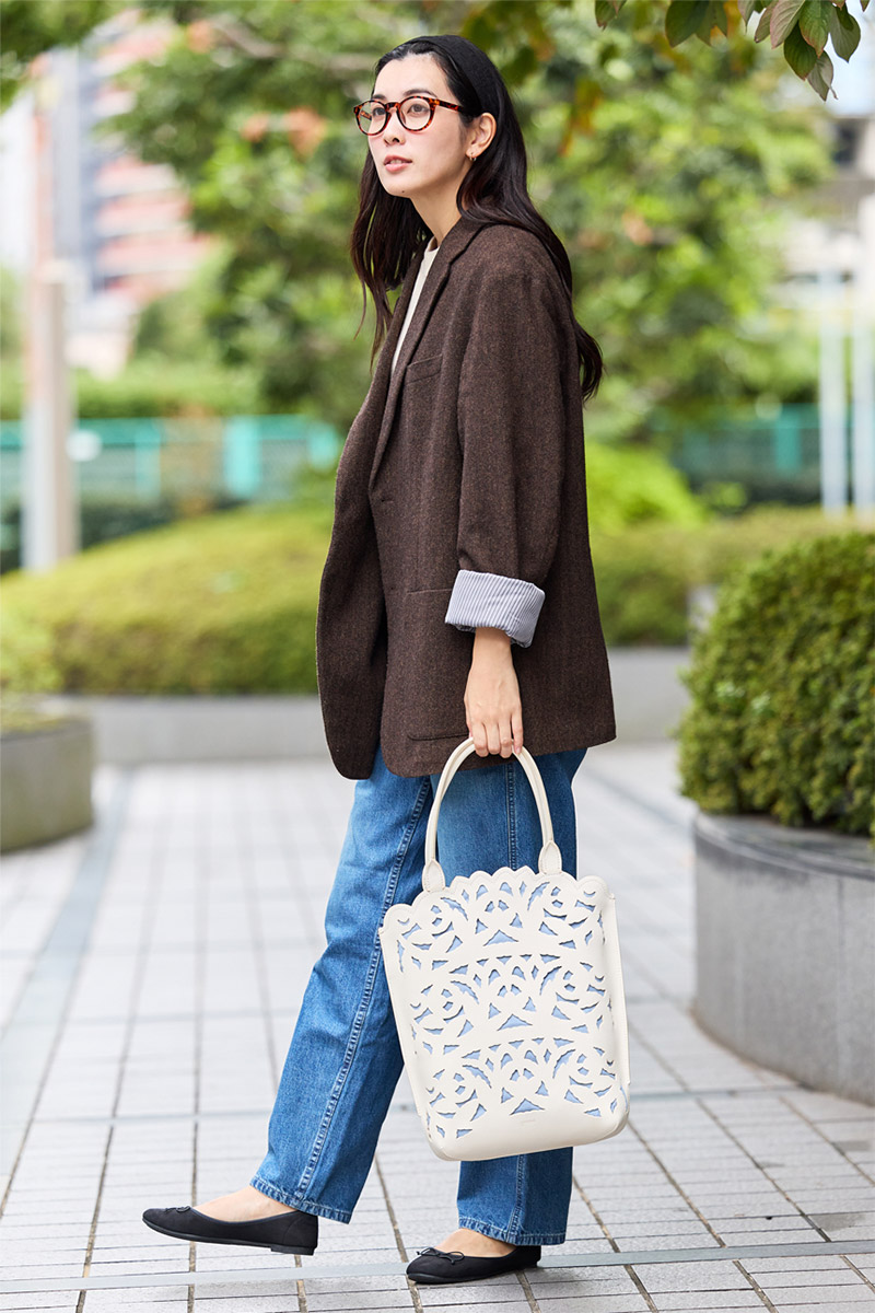 genten 【ケアセット＋安心の3年保証付】 ゲンテン Garden cutwork ガーデンカットワーク トートバッグ 43950 : こだわりのブランド Sentire-One - 通販 ...