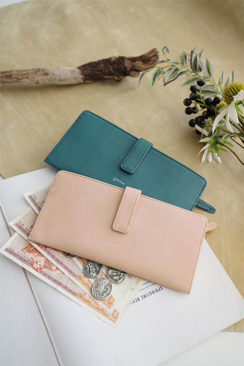 genten 【最大p25％選べるノベルティ付】 ゲンテン Pia ピア 薄型長財布 44645 : こだわりのブランド Sentire ...