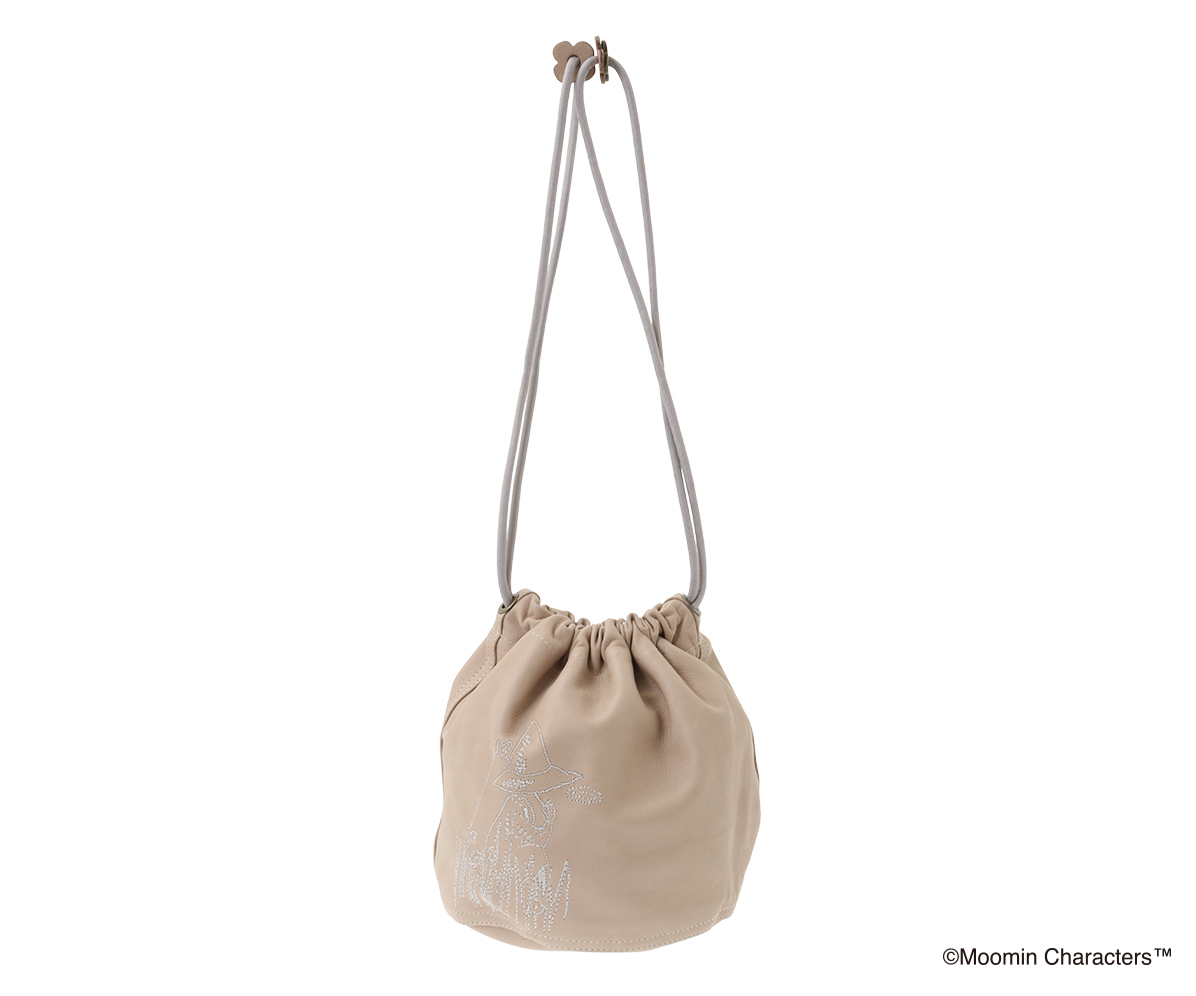 genten 【選べるノベルティ付】 ゲンテン MOOMIN ムーミン サスティナブル巾着「ムーミン＆スナフキン」 46137 : こだわりの ...