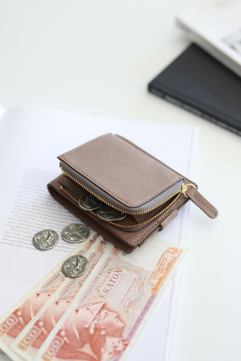 CLEDRAN（クレドラン） JOUR ジュール 小銭入れ付き二つ折り財布 CR-CL3673 : こだわりのブランド Sentire-One - 通販 - Yahoo!ショッピング