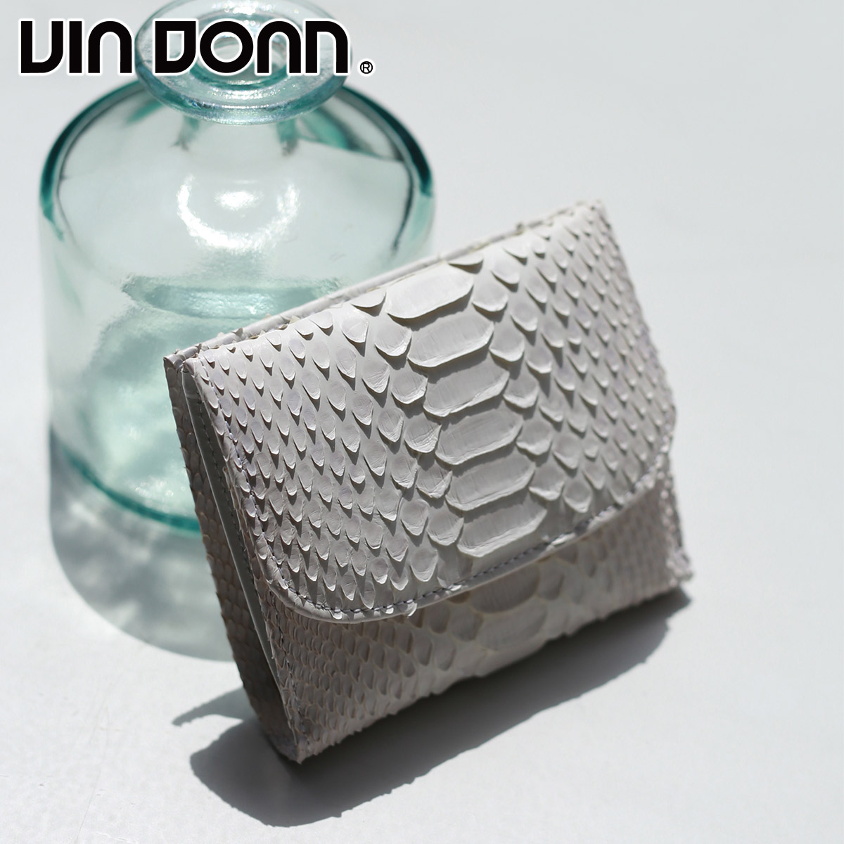 VIADOAN 【最大p26％ 3年保証付】 VIA DOAN ヴィア ドアン Bran python ブランパイソン 小銭入れ付き二つ折り財布 453 : こだわりのブランド Sentire ...