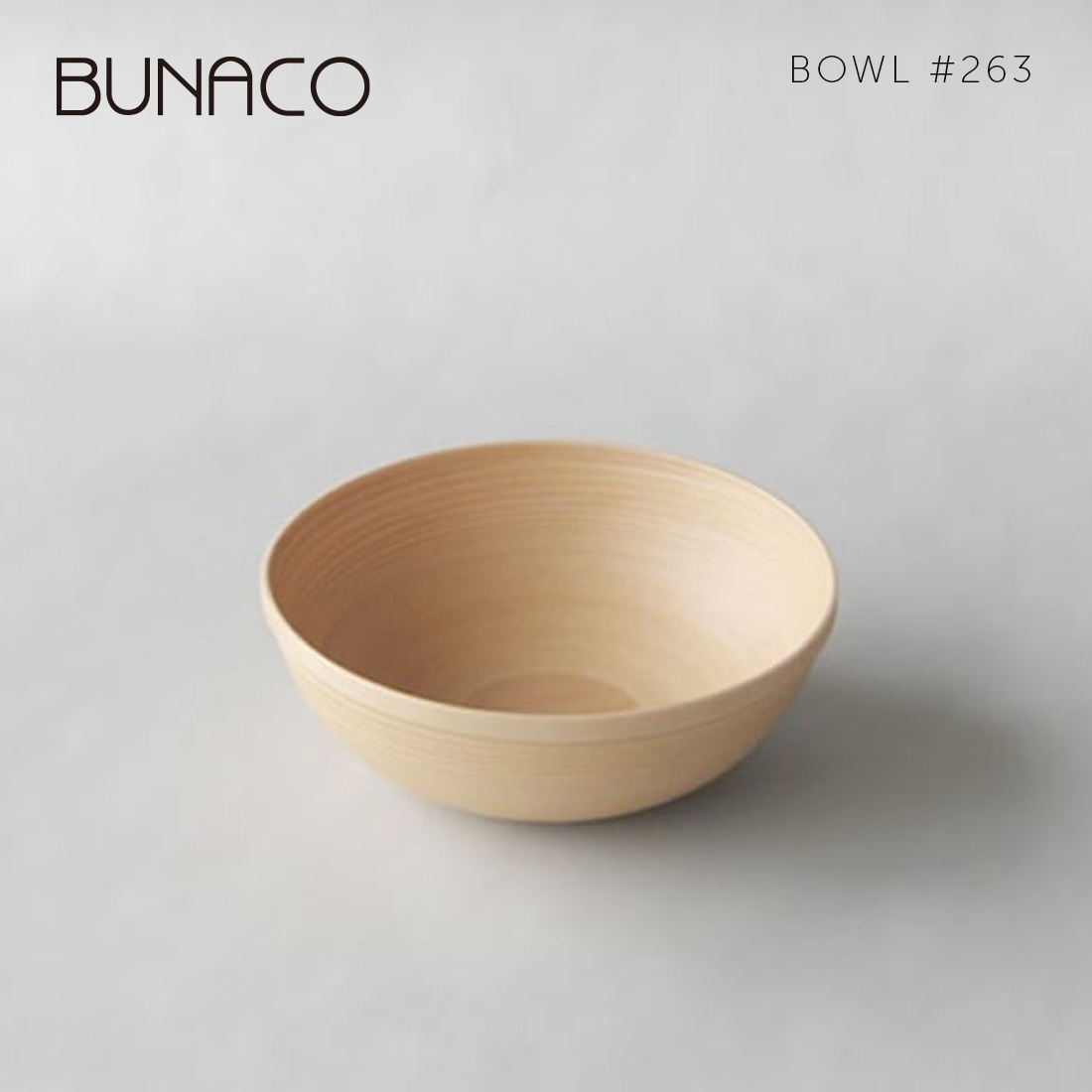 BUNACO ブナコ TABLEWARE テーブルウェア BOWL #263 ナチュラル Naturalサラダボウル ボール 食器 木工品 : ShinwaShop - 通販 - Yahoo ...