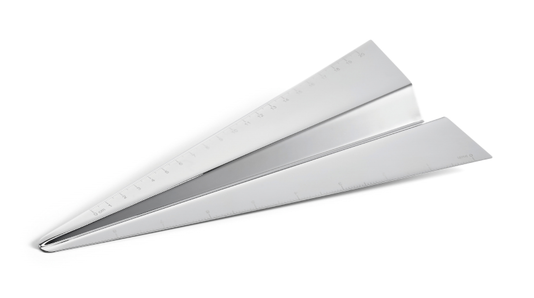 PHILIPPI AIRPLANE ruler エアプレーンルーラー フイリッピ Joerg Langkop ヨルグ・ランコップ 飛行機定規 ...