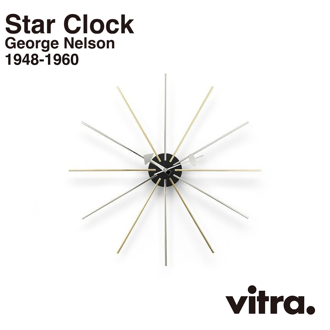 vitra ヴィトラ Star Clock スタークロック Wall Clocks ウォールクロック GeorgeNelson ジョージ ...