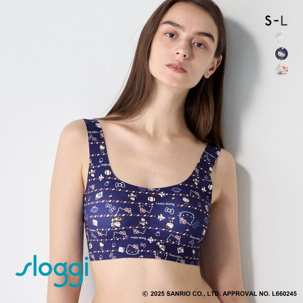 Sloggi トリンプ スロギー ゼロフィール ハローキティコラボ ハーフトップ sloggi ZF HELLO KITTY SML Triumph : SHIROHATO(白鳩) - 通販 ...