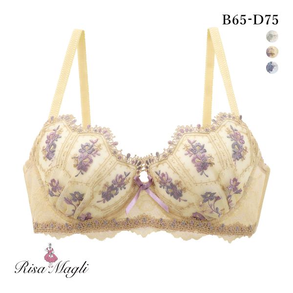 Risa Magli リサマリ シーラ ブラジャー BCD 谷間ブラ : SHIROHATO(白鳩) - 通販 - Yahoo!ショッピング