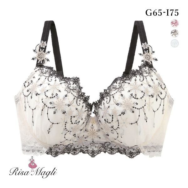 Risa Magli リサマリ グレッタ ブラジャー GHI 大きいサイズ : SHIROHATO(白鳩) - 通販 - Yahoo!ショッピング