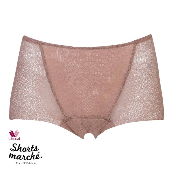 WACOAL（ワコール） ショーツマルシェ Shorts marche 軽失禁対応 ボーイレングスショーツ SML ふつう丈 単品 母の日 ...