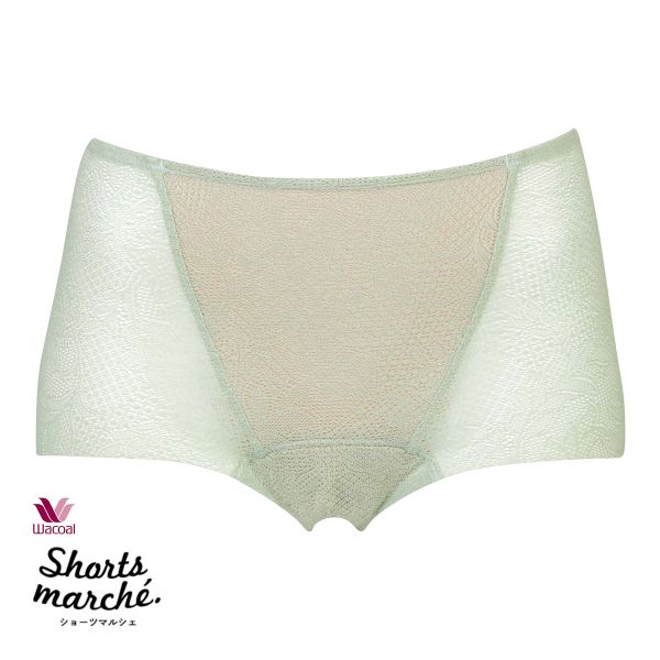 WACOAL（ワコール） ショーツマルシェ Shorts marche 軽失禁対応 ボーイレングスショーツ SML ふつう丈 単品 母の日 ...