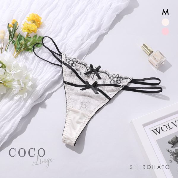 ココランジェ セクシーレディコード Tバック ショーツ ストリング COCO Linge : 42237630 : SHIROHATO(白鳩) - 通販 - Yahoo!ショッピング