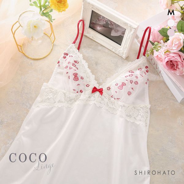COCO Linge ココランジェ スウィートストロベリー キャミソール ランジェリー : SHIROHATO(白鳩) - 通販 - Yahoo!ショッピング
