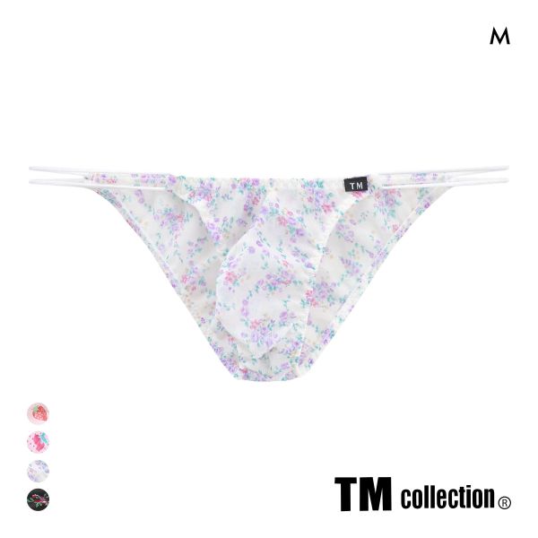 TM COLLECTION ティーエム コレクション ふんわりシフォン Wループ ハーフバック ビキニ collection : SHIROHATO(白鳩) - 通販 - Yahoo!ショッピング