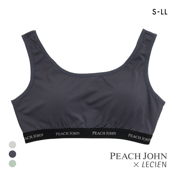 ルシアン PEACH JOHN×LECIEN ハーフトップ SPORTSタイプ スポブラ スポーツブラ LECIEN ティーン ピーチジョン PJコラボ : SHIROHATO(白鳩 ...