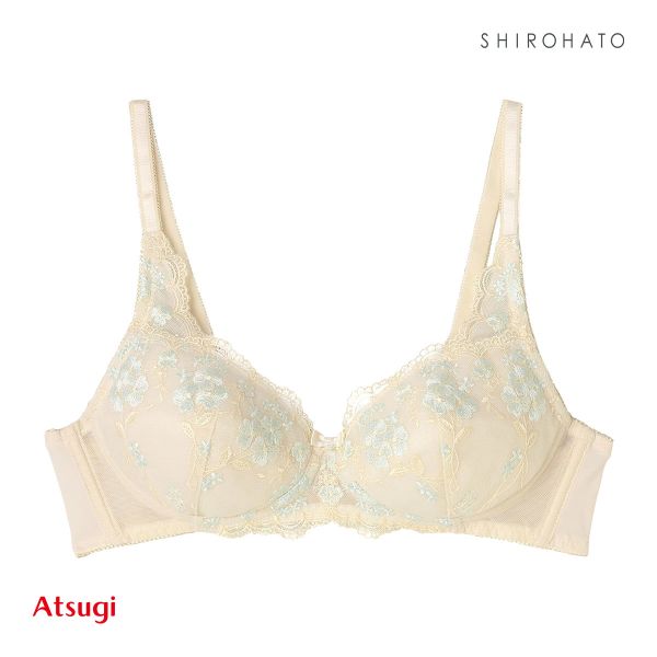 ATSUGI アツギ イーセレクト e-select ふんわり立体カップブラ ノンワイヤー ブラジャー 単品 : SHIROHATO(白鳩) - 通販 - Yahoo!ショッピング