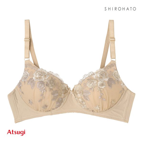 ATSUGI アツギ イーセレクト e-select シームレスカップブラ ノンワイヤー ブラジャー 単品 : SHIROHATO(白鳩) - 通販 - Yahoo!ショッピング